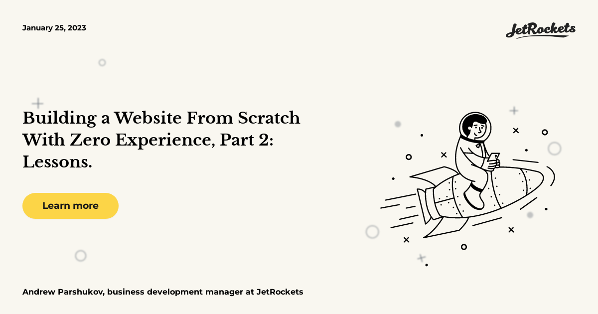 Zero to Hero: Web Development Journey Part 2 - JetRockets